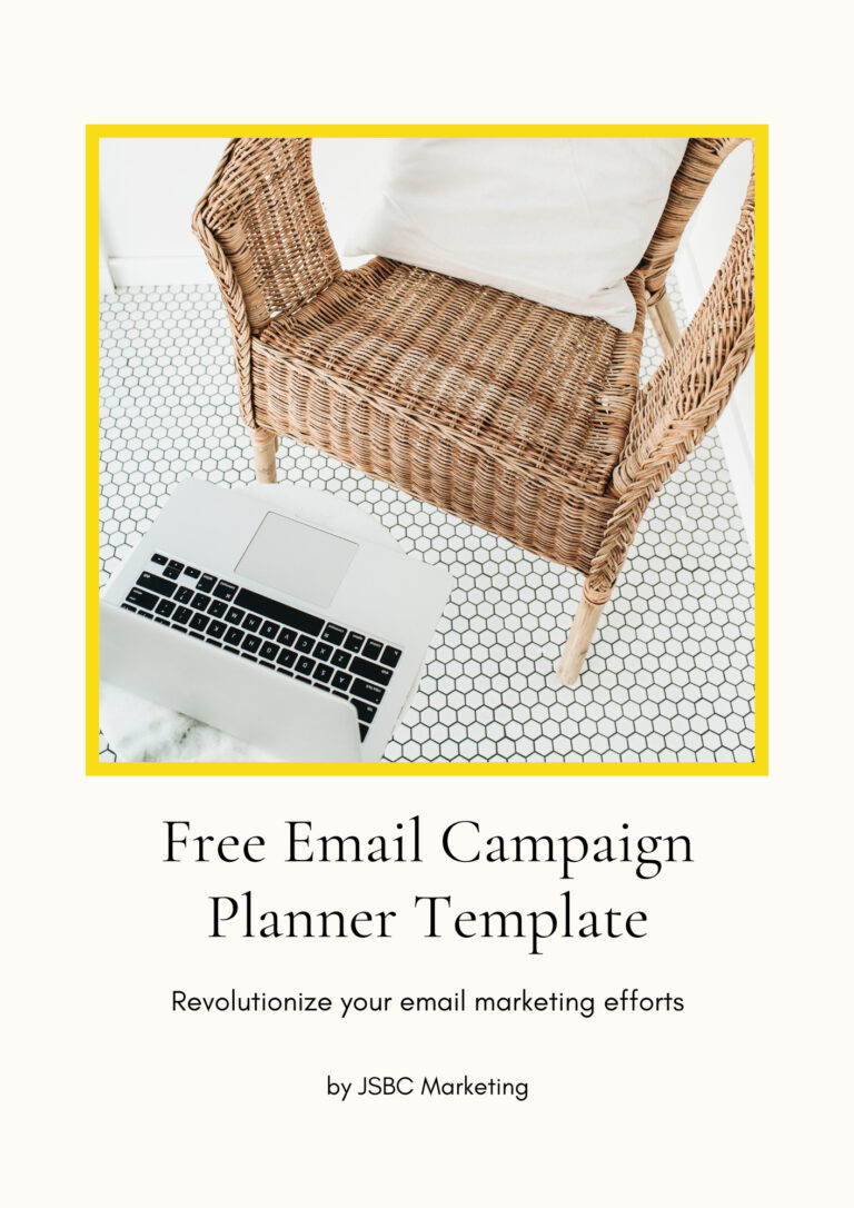 Email Campaign Planner Template (Free Download) - JSBC Marketing - All ...